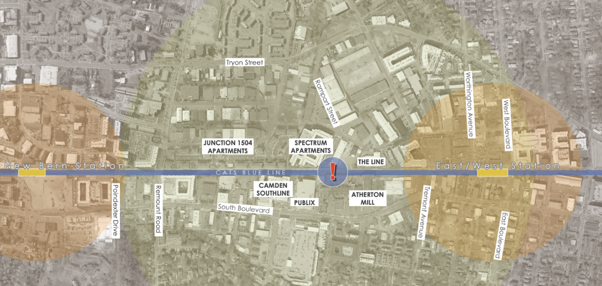 Charlotte's South End might have a new Blue Line Light Rail Station by ...